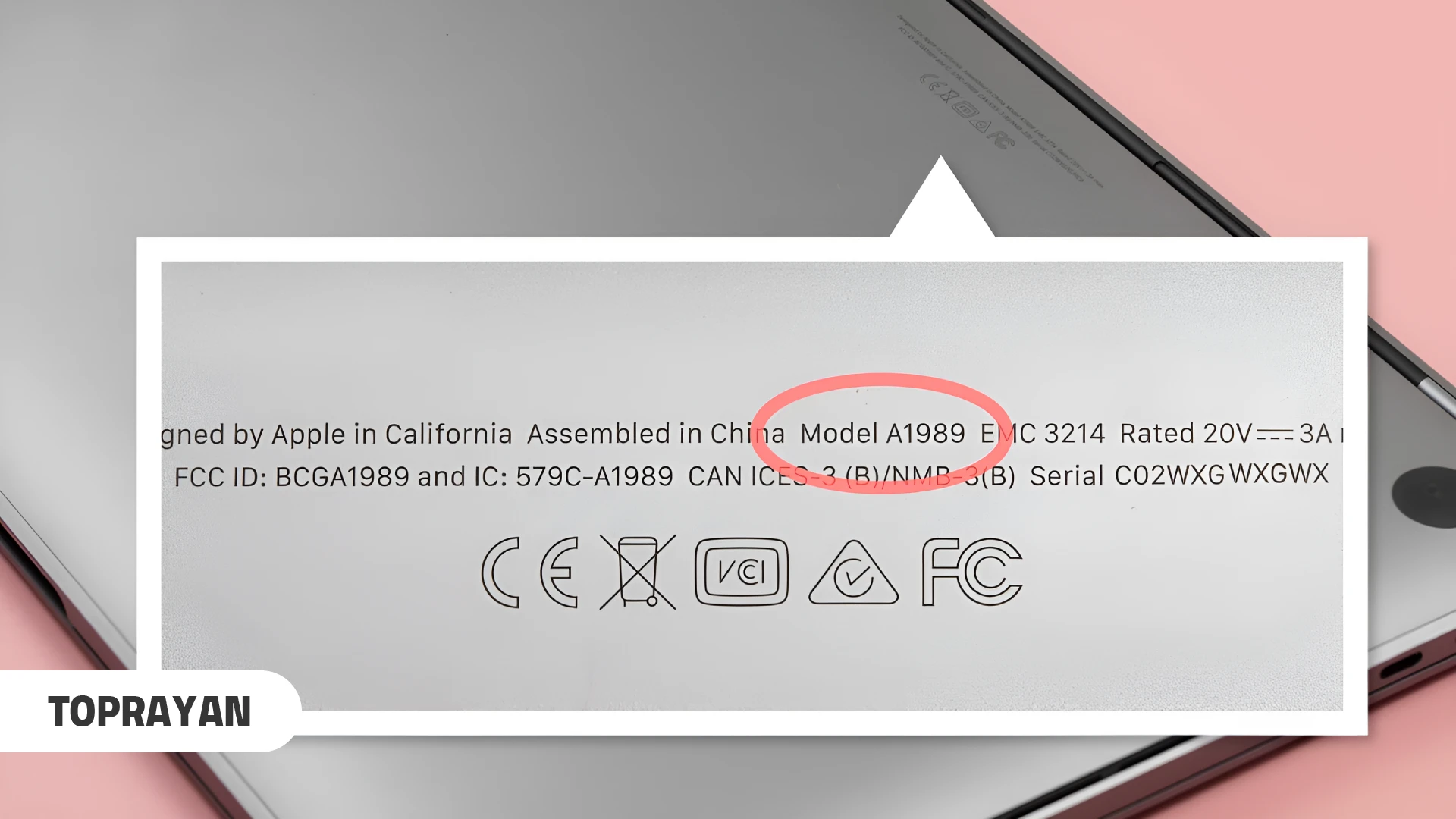 تفاوت پارت نامبرهای مک بوک چیست؟ تشخیص پارت نامبر